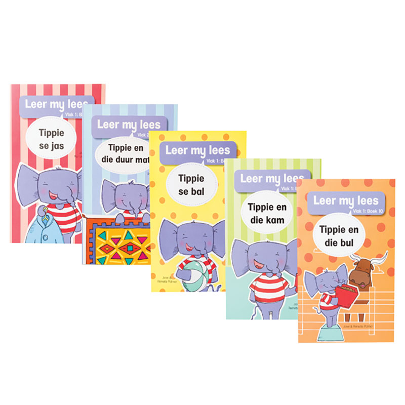 Afrikaans Reader Tippie – A5, Assorted Titles – Anchor828 Wholesale